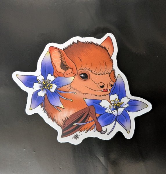 Eastern Red Vinyl Sticker – Bat World Store